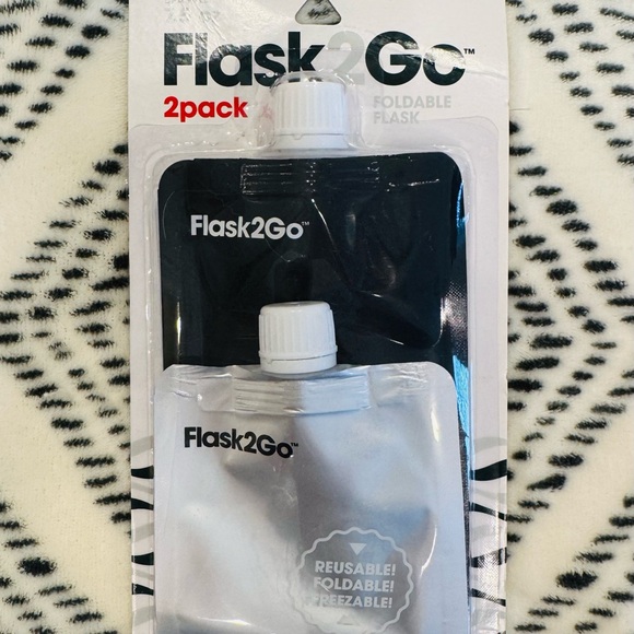 Dining | Flask2go Foldable Flasks 2pack Tailgating Festivals College ...